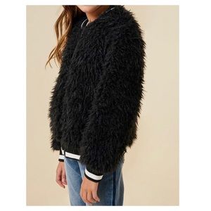 Hayden | Jackets & Coats | Fuzzy Bomber Jacket | Poshmark